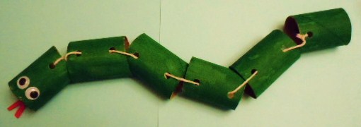 Toilet Paper Roll Snake Craft | Preschool Crafts for Kids