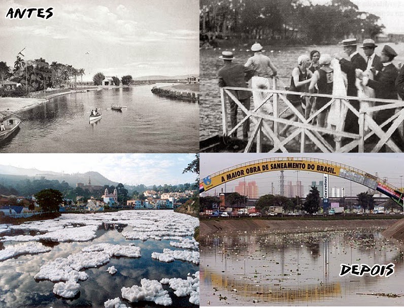 Antes e Depois: Rio Tietê, antigamente