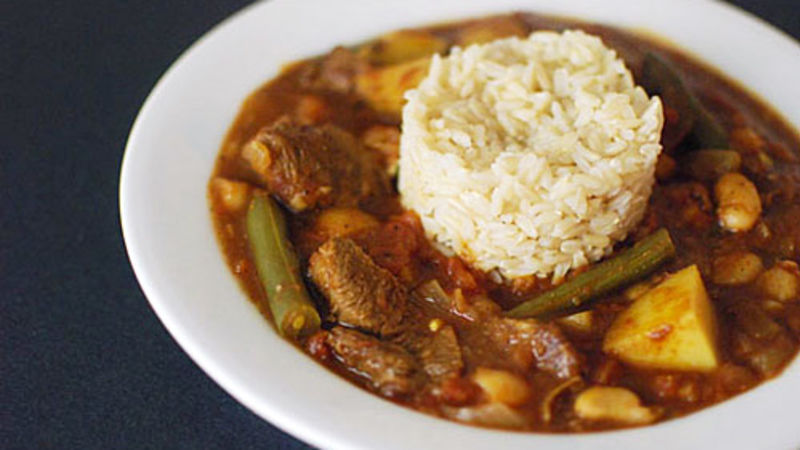 Fasulia (Middle Eastern Lamb and Bean Stew) Recipe | LEBANESE RECIPES