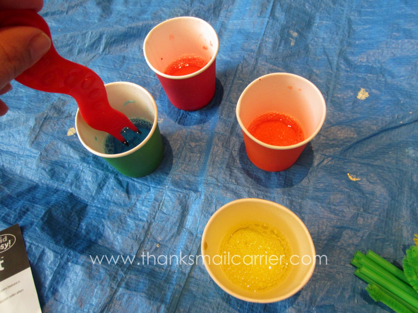 Thanks, Mail Carrier | Kid Concoctions Magic Bubble Art Kit from Alex ...