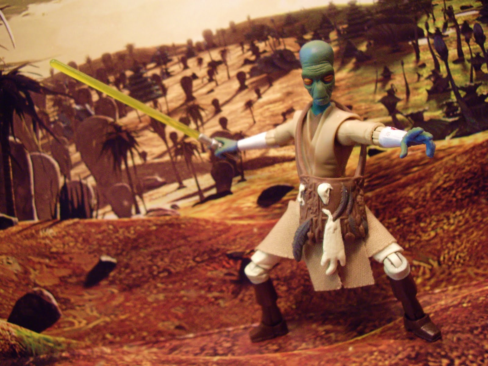 Star Wars: Customs for the Kid: Fully Articulated Duros Jedi