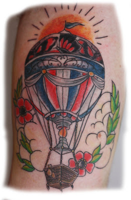 INK TATTOO: Hot air balloon tattoo