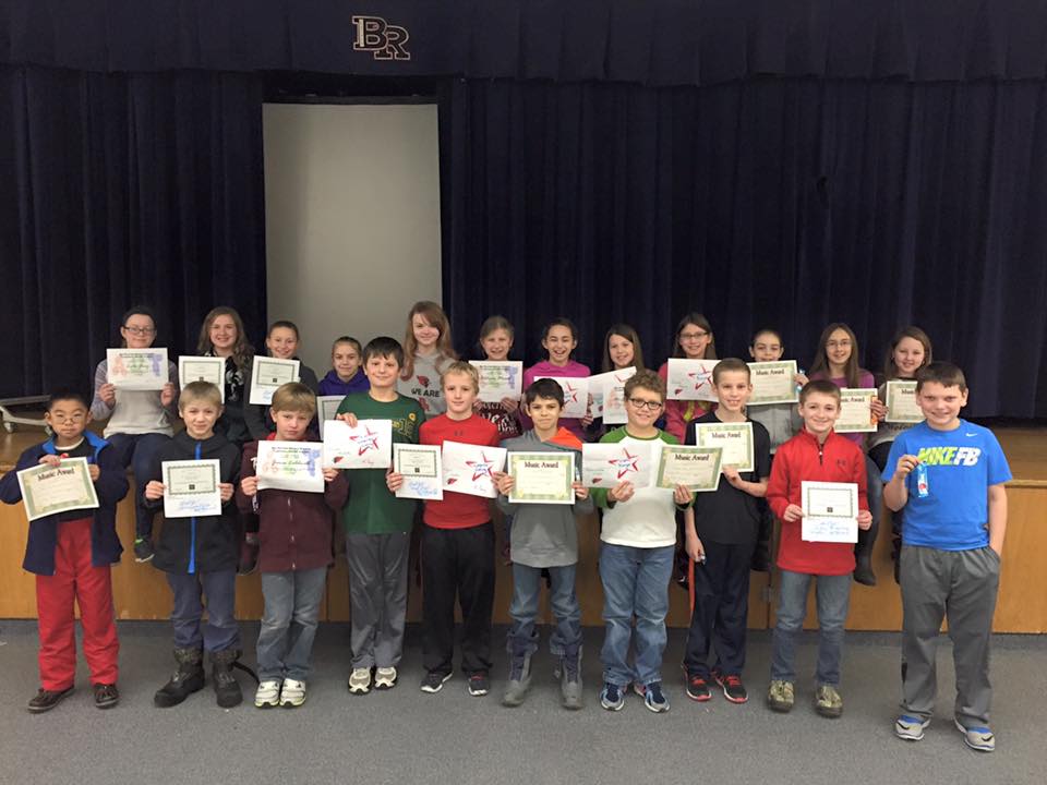 Big Rapids Public Schools News: BRMS Winter Cardinal Award Winners!