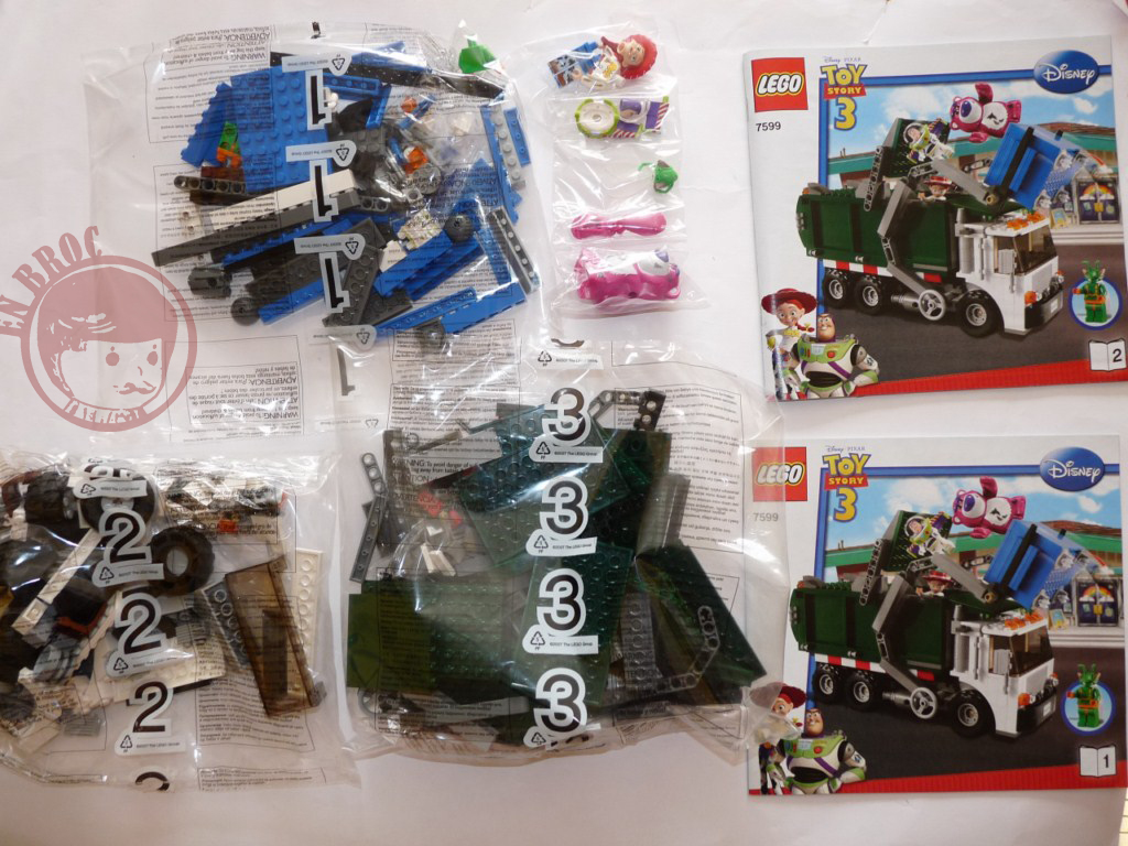 en-broc: Lego Toy Story 7599 : Garbage Truck Getaway, 2010