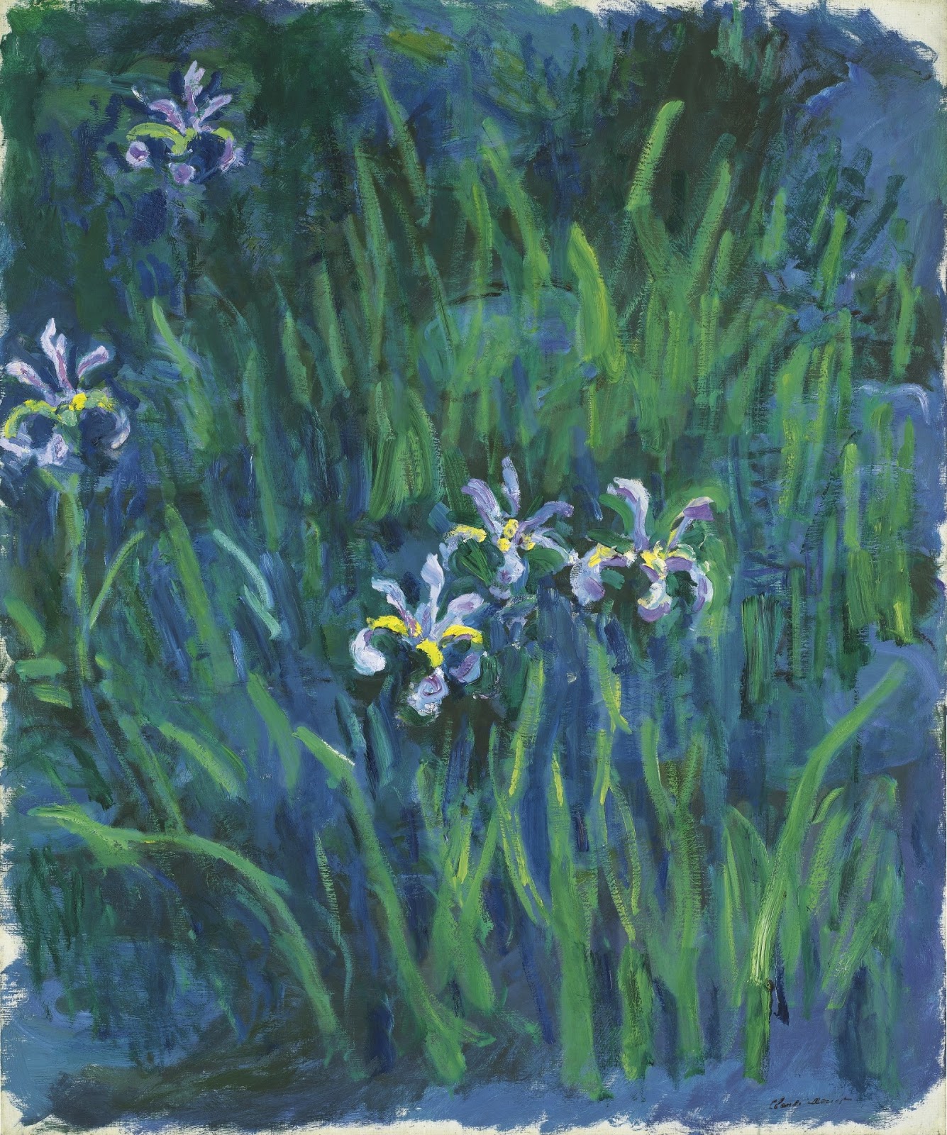 Claude Monet | Iris, 1914-1917 | Tutt'Art@ | Pittura * Scultura ...