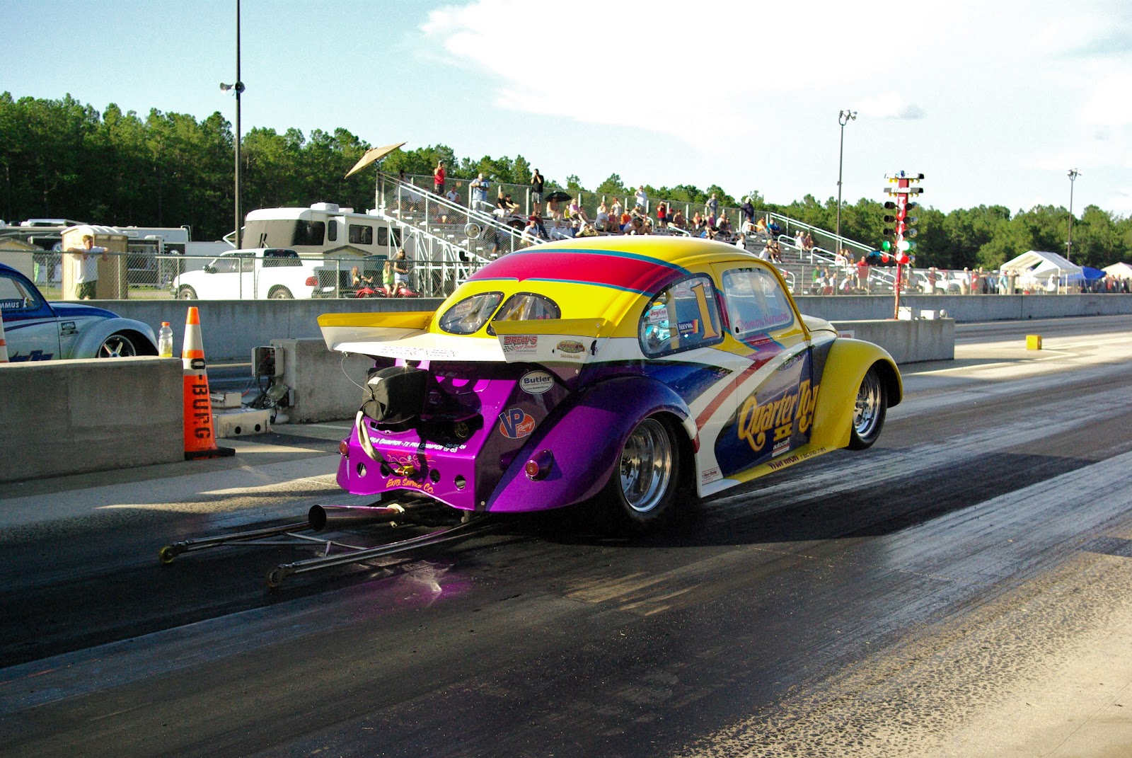 Fast Shutter: V.W. DRAG NIGHT AT ORANGEBURG DRAGSTRIP