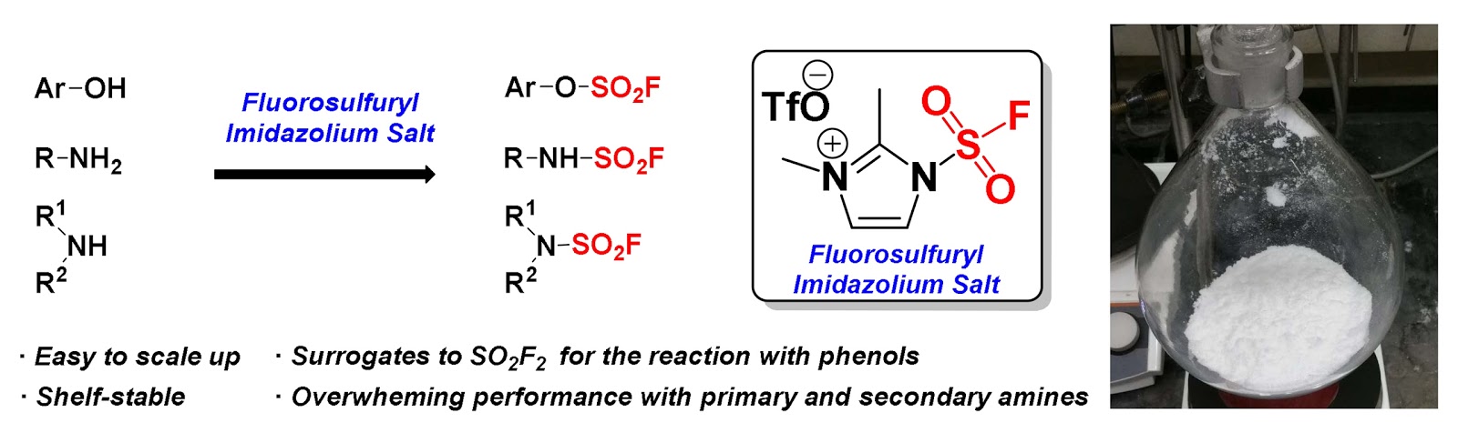 A New Portal to SuFEx Click Chemistry: a Stable Fluorosulfuryl ...