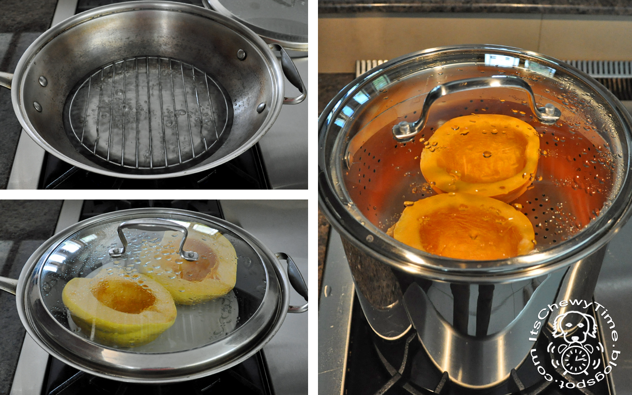 It's Chewy Time!: Steamed Acorn Squash for Dogs