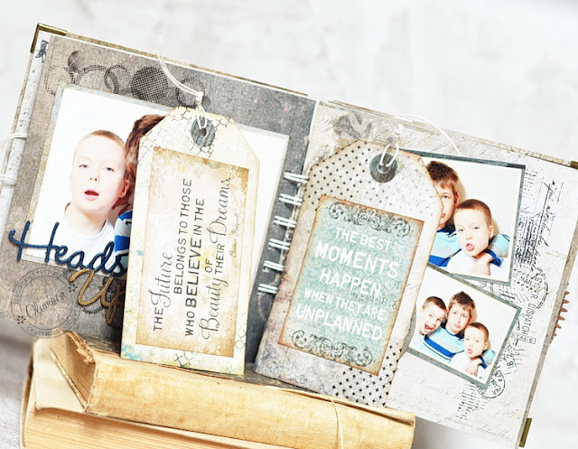 Blue Fern Studios: A Mini Album And A Layout by Maja