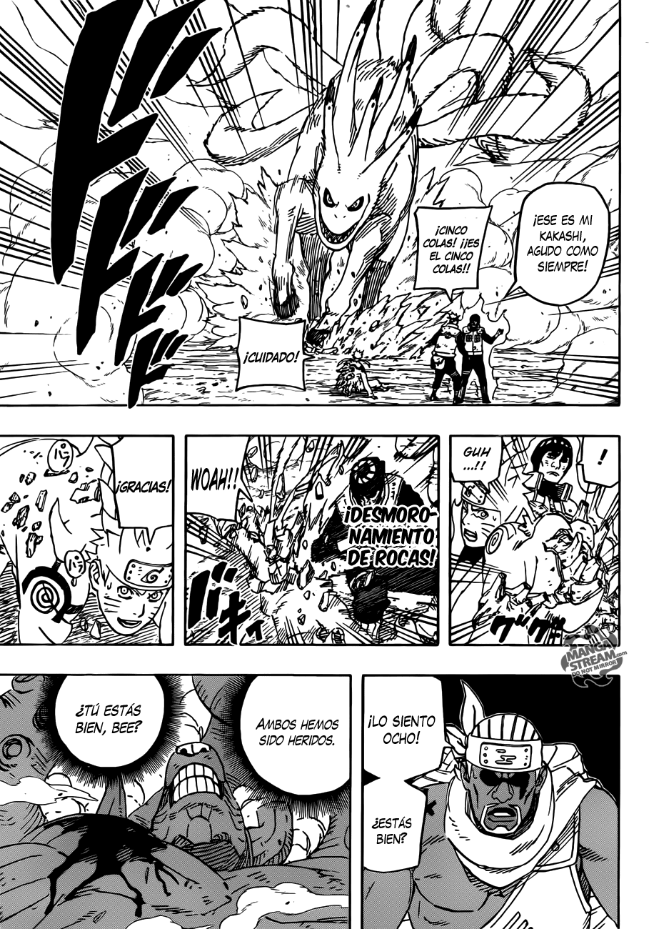 Naruto Shippuden 205 - Naruto Manga 533: Naruto Manga 567 Español