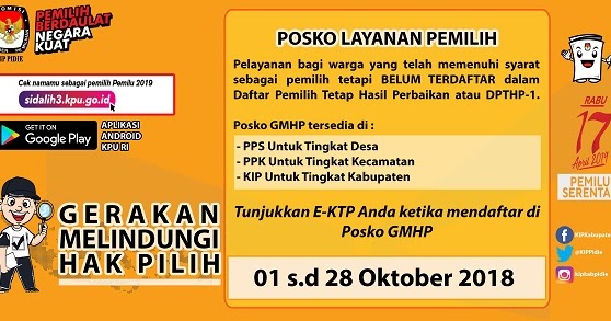 Cara Cek Nama di Daftar Pemilih Tetap Pemilu 2019 via HP | APDESINEWS