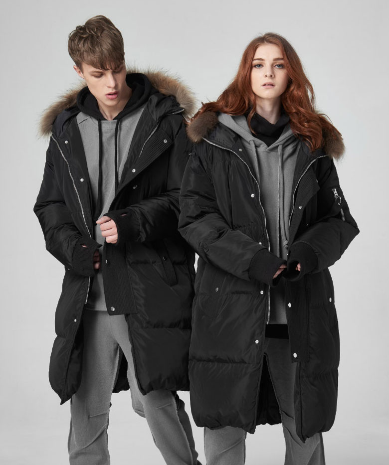 KOREA STREET FASHION: [Sale Item] CANEBROS' Long padding jumper on 50% off