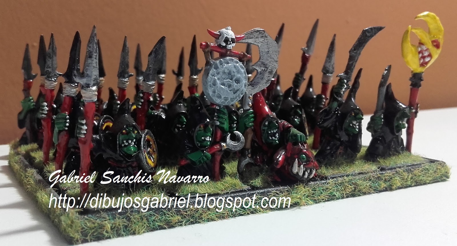 Dibujos Gabriel: Llancers Goblins / Lanceros goblins
