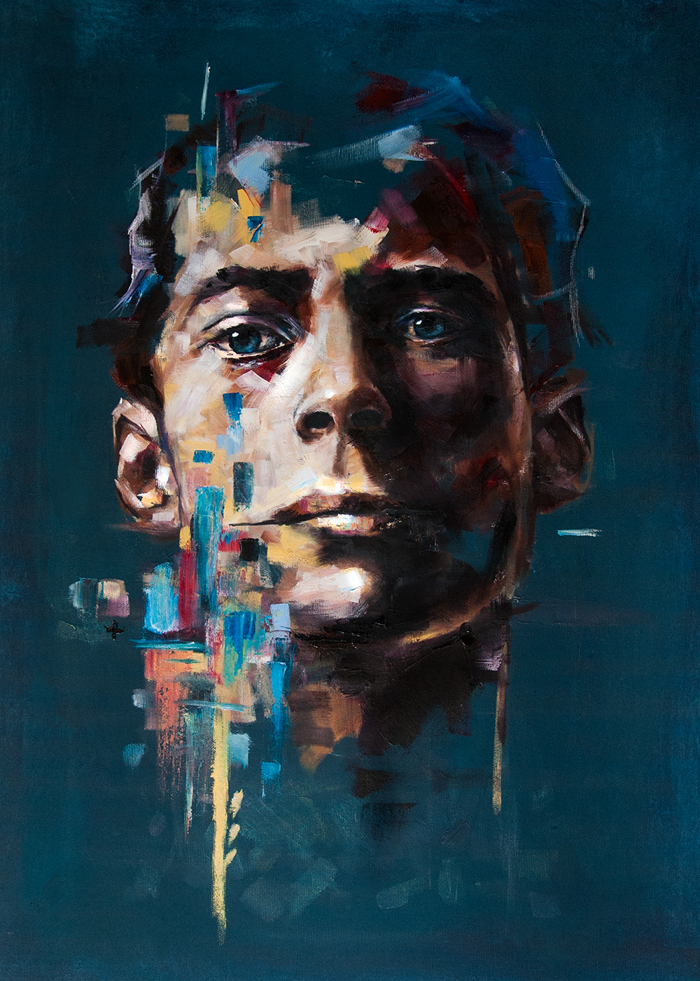 Davide Cambrìa, 1986 | Abstract Portrait painter | Tutt'Art@ | Pittura ...