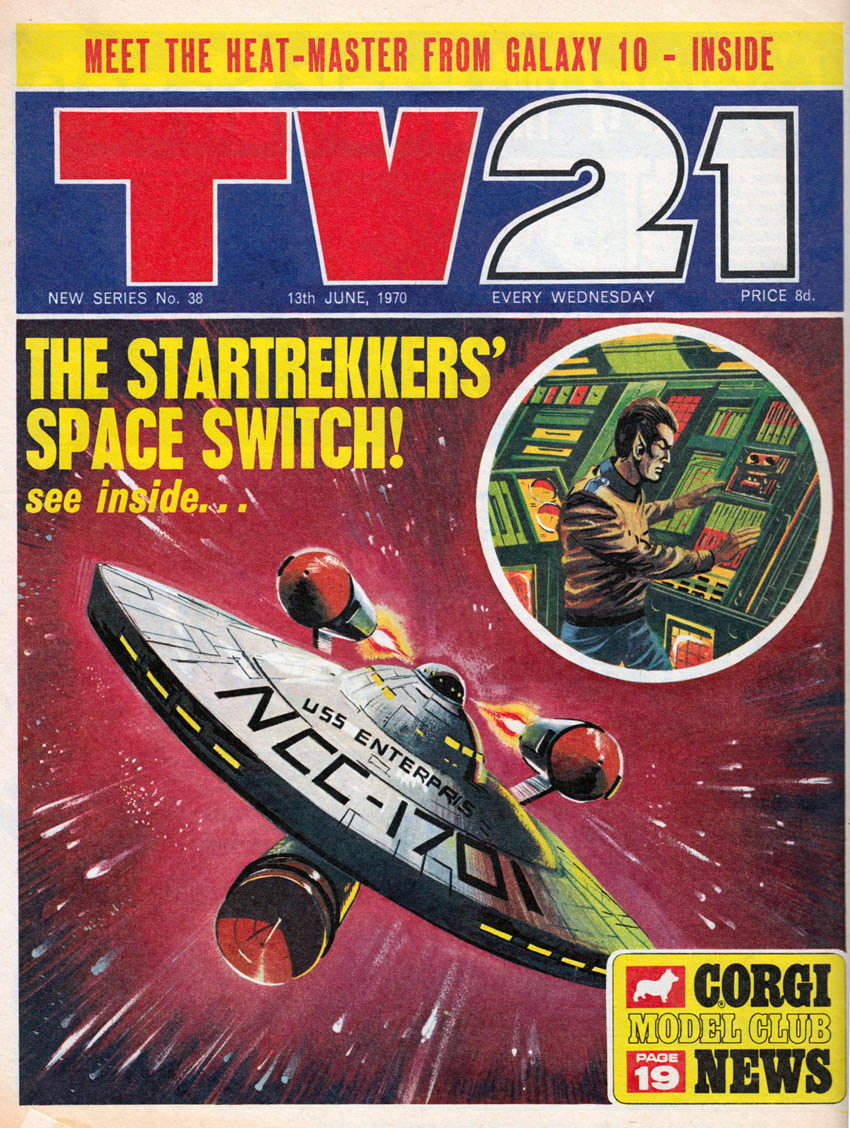 BLIMEY! The Blog of British Comics: The changing face of TV21