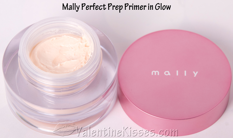 Valentine Kisses: Mally Perfect Prep Poreless Primer in Glow: swatches ...