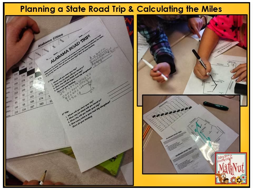 Tales from a Fourth Grade MathNut: Addition Road Trip