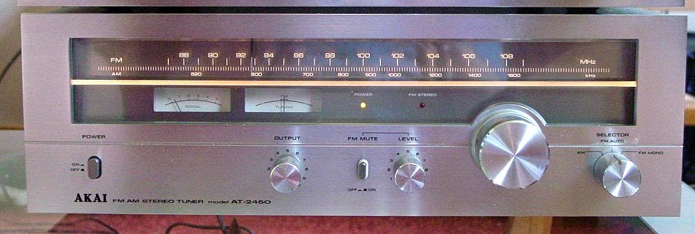 Akai AT-2450 - Analog Tuner | AudioBaza