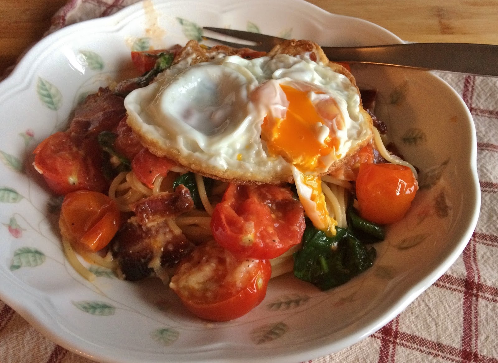 My Tiny Oven: Breakfast Spaghetti
