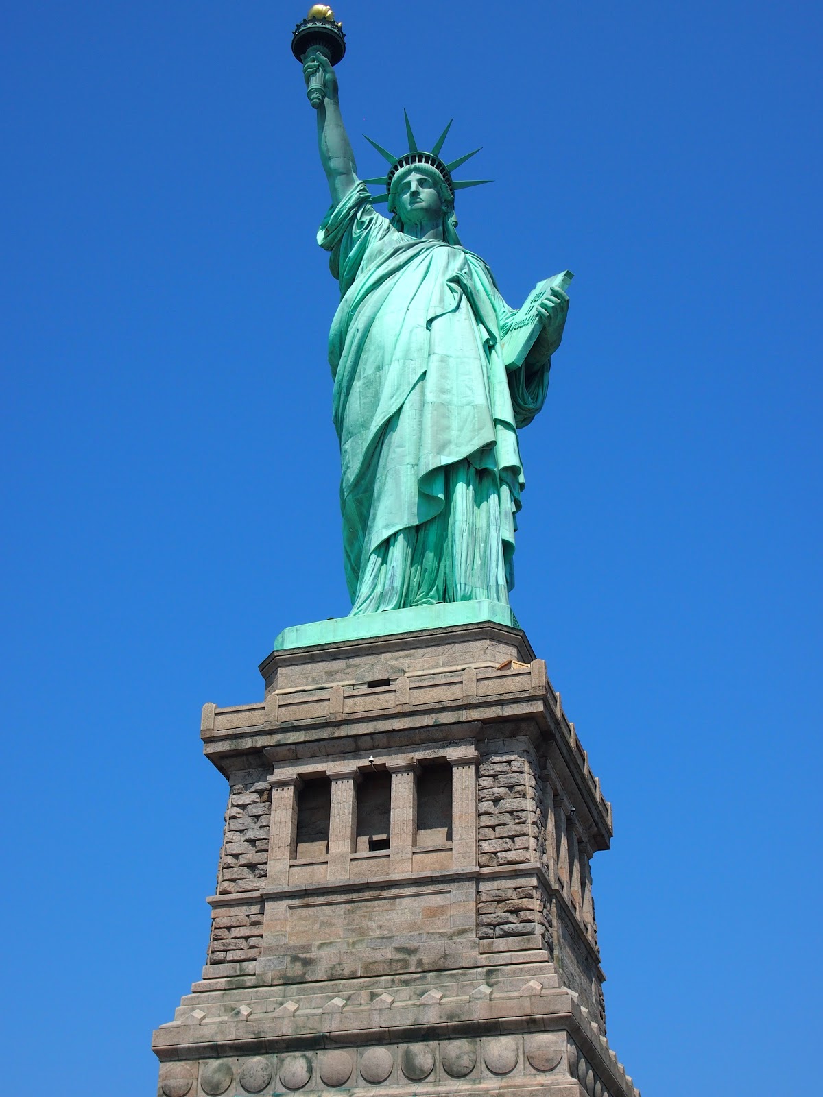 Black Swamp Cornucopia: Visiting the Statue of Liberty - The New Colossus