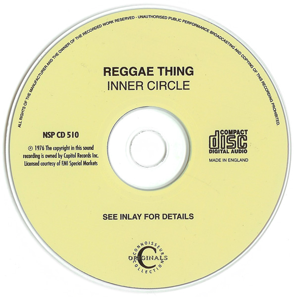 Disco Reggae Brasil: Inner Circle - Reggae Thing