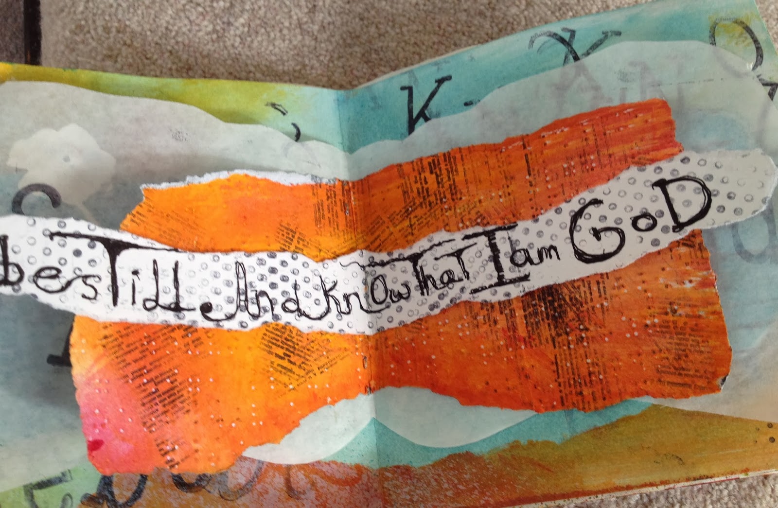 the art of moodling: an ogre, a seashell and the Cleveleys coastline