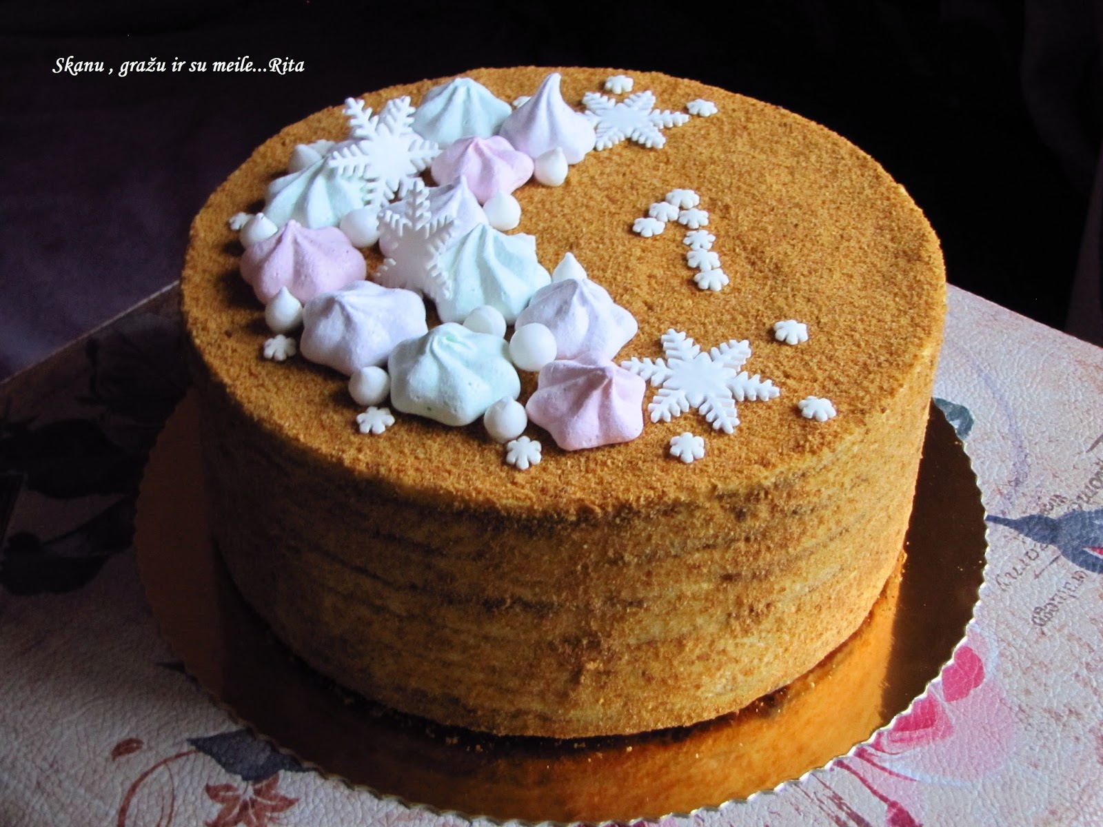 Ritos receptai : Plonasluoksnis Medutis