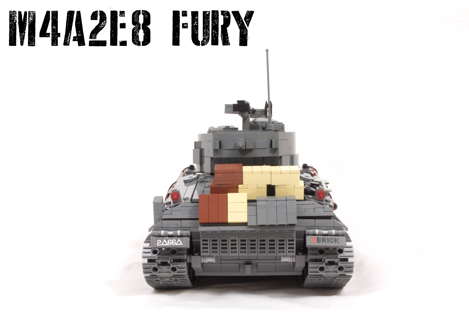 Tommy Styrvoky's MOCs: M4A2E8 FURY Sherman Tank