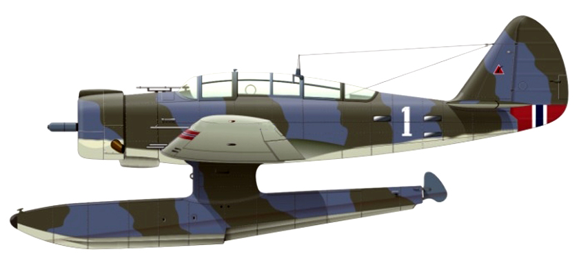 FDRA - Fuerza Aérea: Hidroavión: Northrop N-3PB Nomad