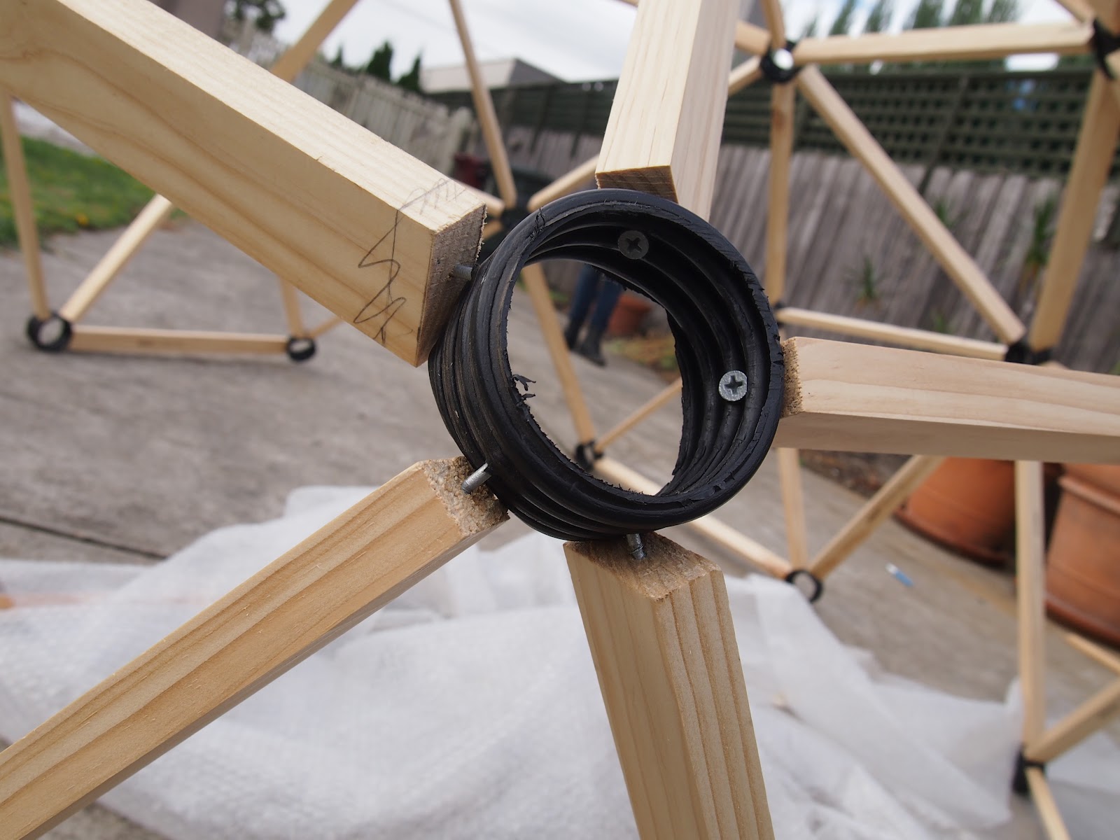 Geodesic Dome Joints at Bill Schoenfeld blog