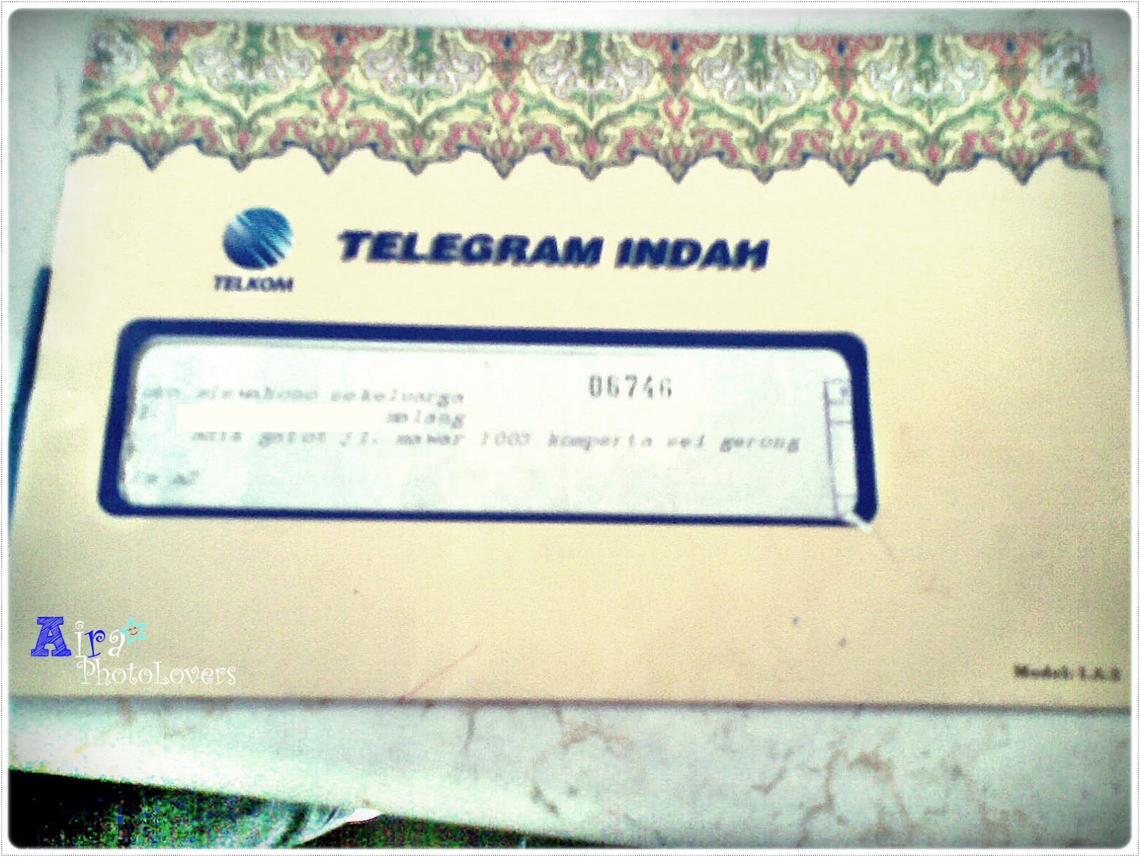 Aira Just Share: Telegram Indah