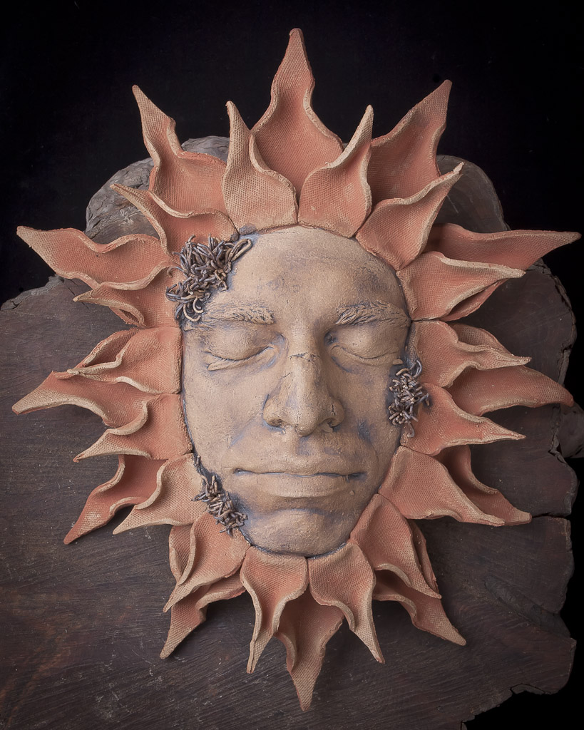 Black Cat Pottery: Sunflower Masks 2 - Pasta