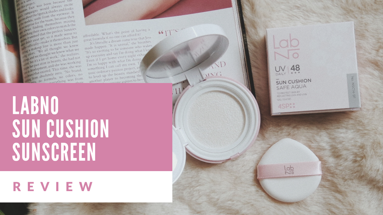 LabNo Safe Aqua Sun Cushion Review | pinkislovebynix