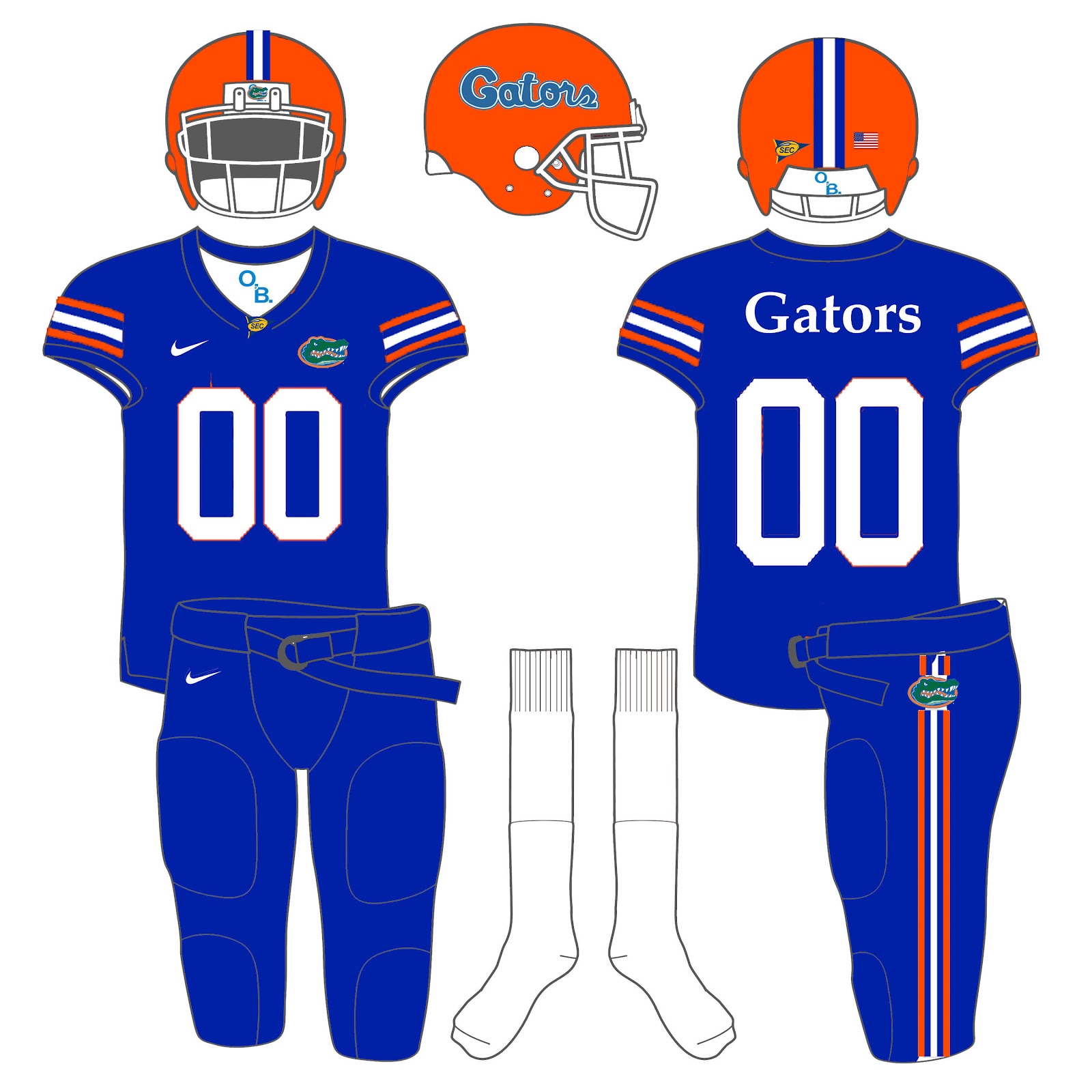 Florida Gators Uniform Tracker : September 2009