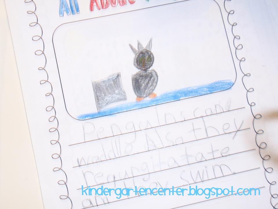 KinderKids: Whew! What a Week: 100th Day, Penguin Writing, and Love