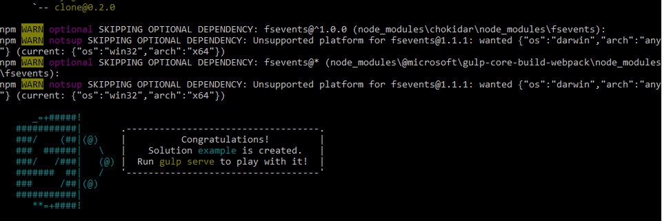 SharePoint Buzz: Creating SharePoint Client Webpart (SPFx)