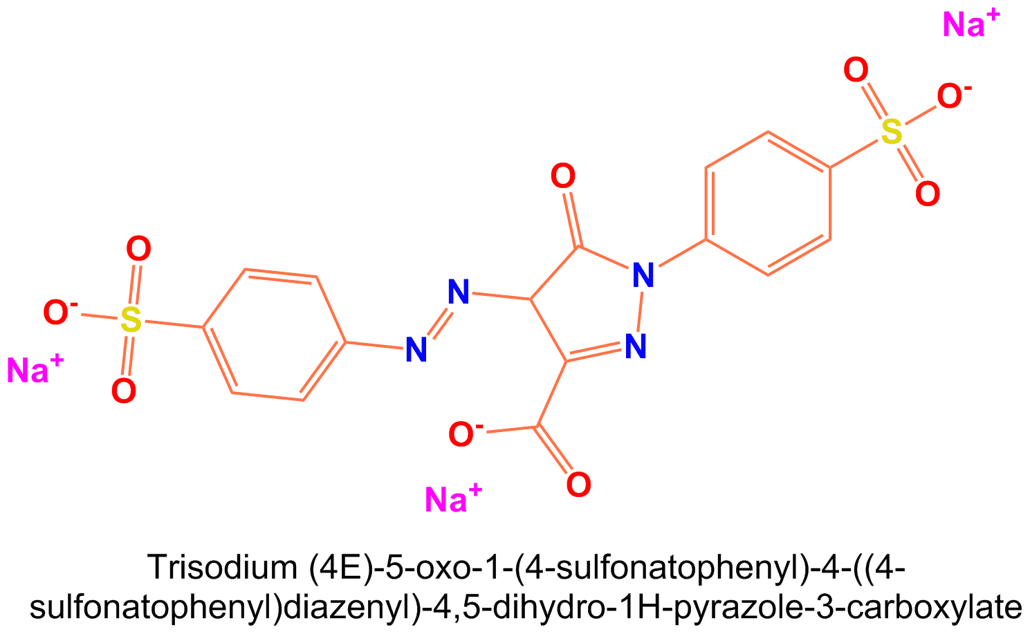 Nyro Food Chem: E102 - Tartrazine