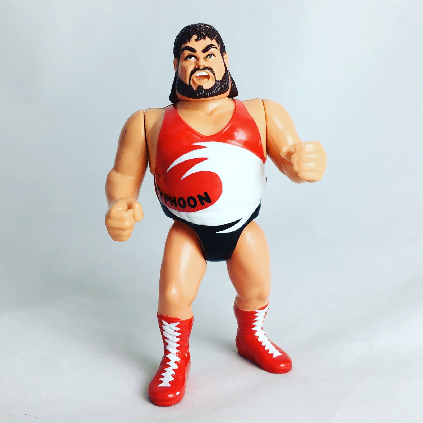 One Good Memory a Day: TYPHOON Wrestling Figure from WWF