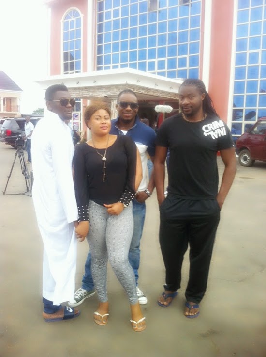 Nollywood by Mindspace: JUNIOR POPE IN OWERRI FOR NEW AUSTIN FAANI ...