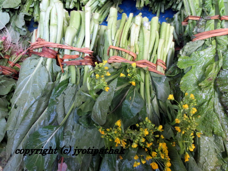 Taste of Nepal: Green Leafy Vegetables - साग-पात हरु - (Part 3)