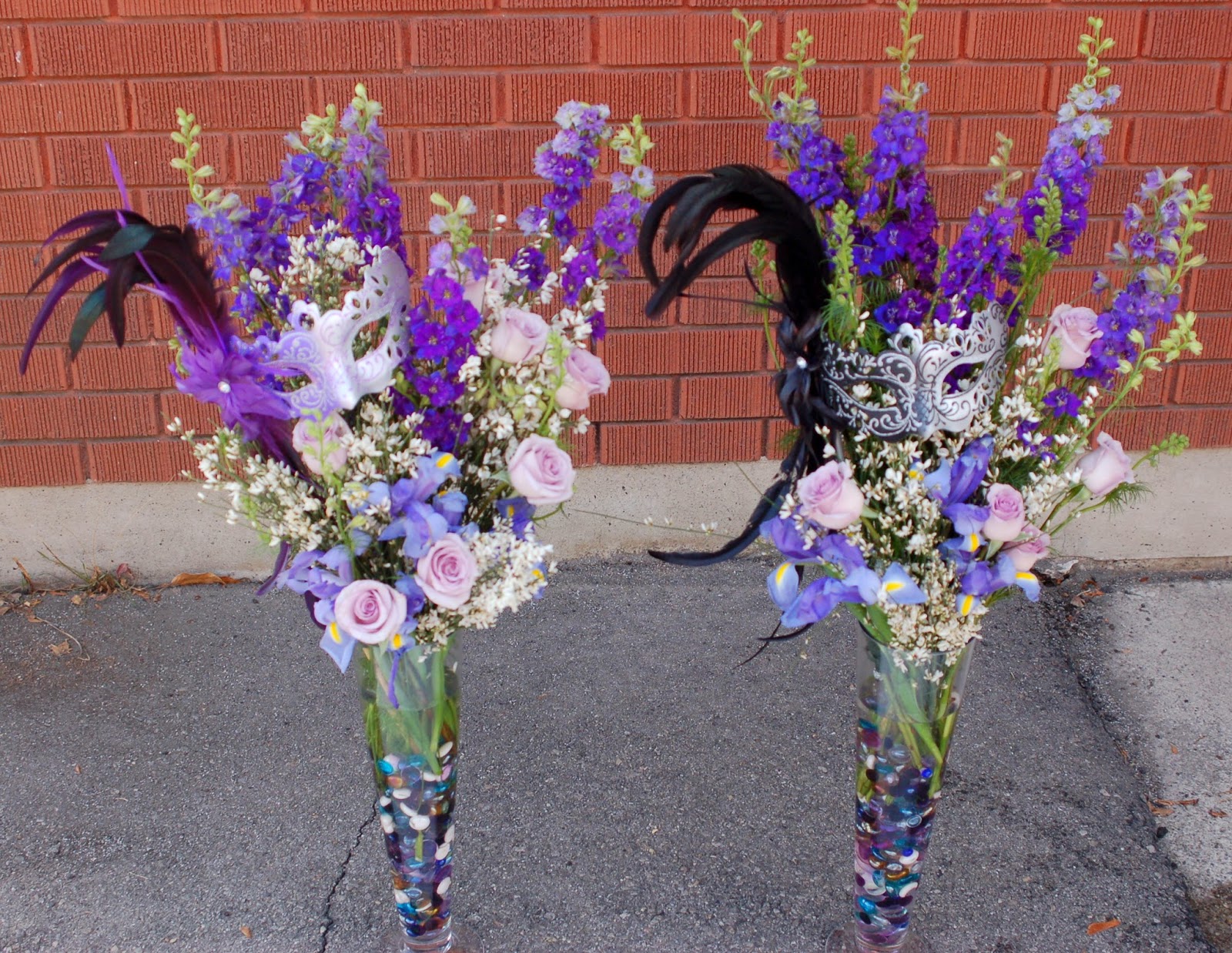 Wedding Flowers by Emily: Megan's New Years Eve Masquerade Ball Wedding