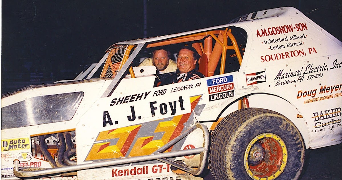COWPATTY NATION: A.J. FOYT IN RUDY GULAR'S MODIFIED @ GRANDVIEW!