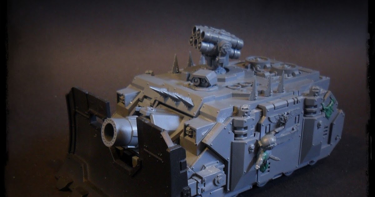 Nemac's 40k: Night Lord's Vindicator WIP #1