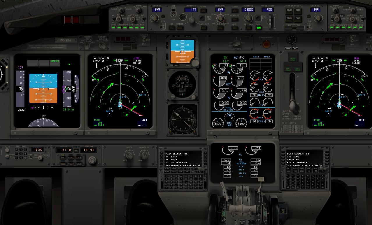 Aerowiki: PANTALLA PRINCIPAL DE VUELO