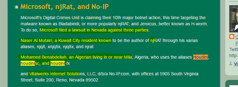 Revisiting HWorm and NjRAT