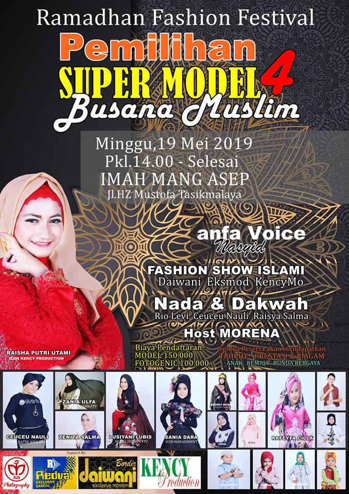 Pemilian Super Model 4 Busana Muslim - LOMBA FASHION SHOW 2020 / 2021