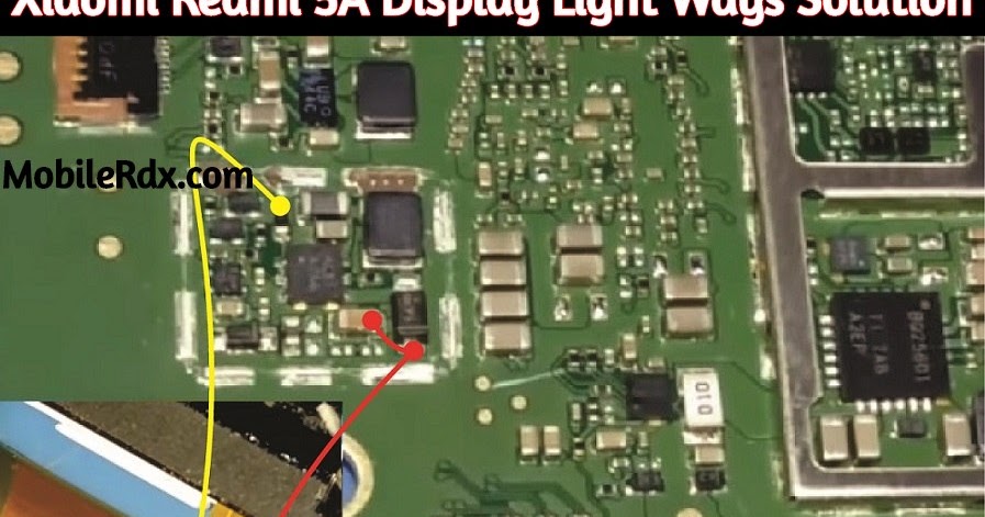 Redmi 5A Display Light Ways Backlight Jumper Solution
