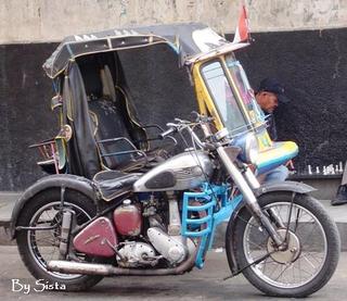 LOVELLY: BECAK? MOTOR? Becak Motor??