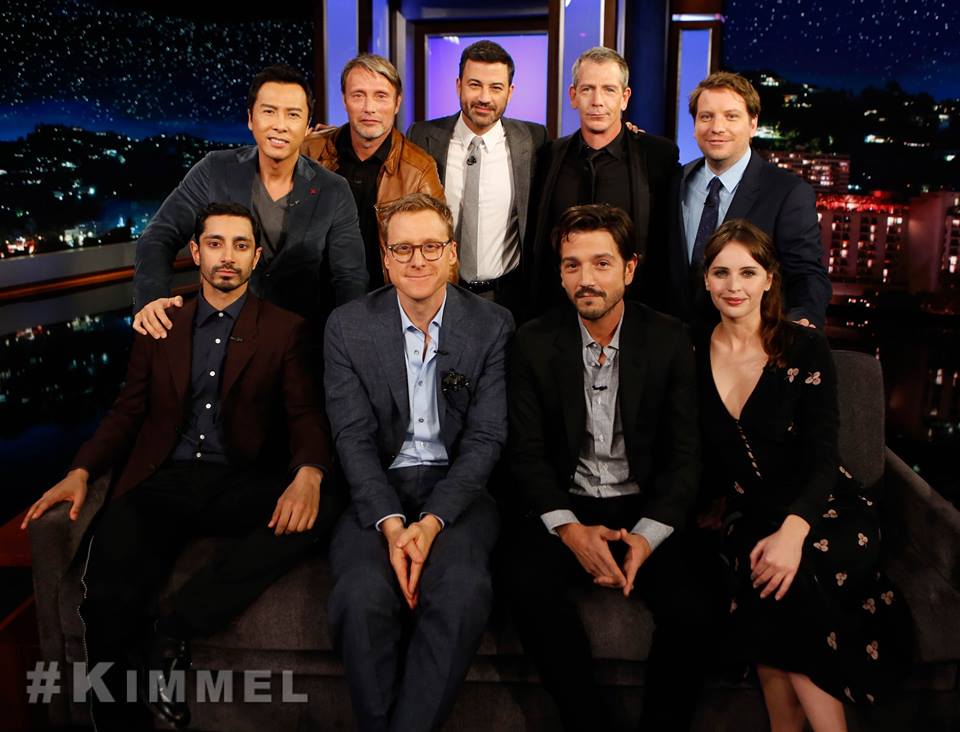 Video: The Cast Of 'Rogue One' Appears On 'Jimmy Kimmel Live' | The ...