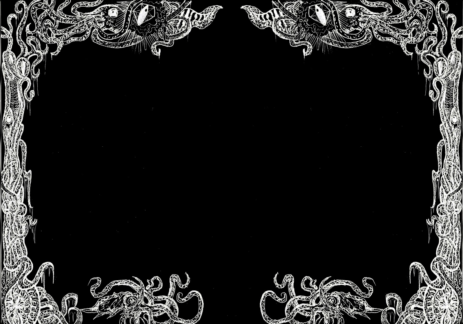 UG visions art: Cthulhunian frame